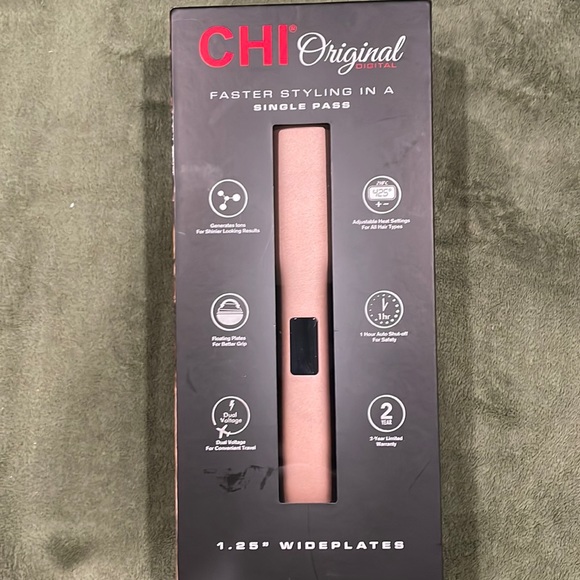 CHI | Hair | Chi Original Digital Flat Iron Rose Gold 1 Teal | Poshmark